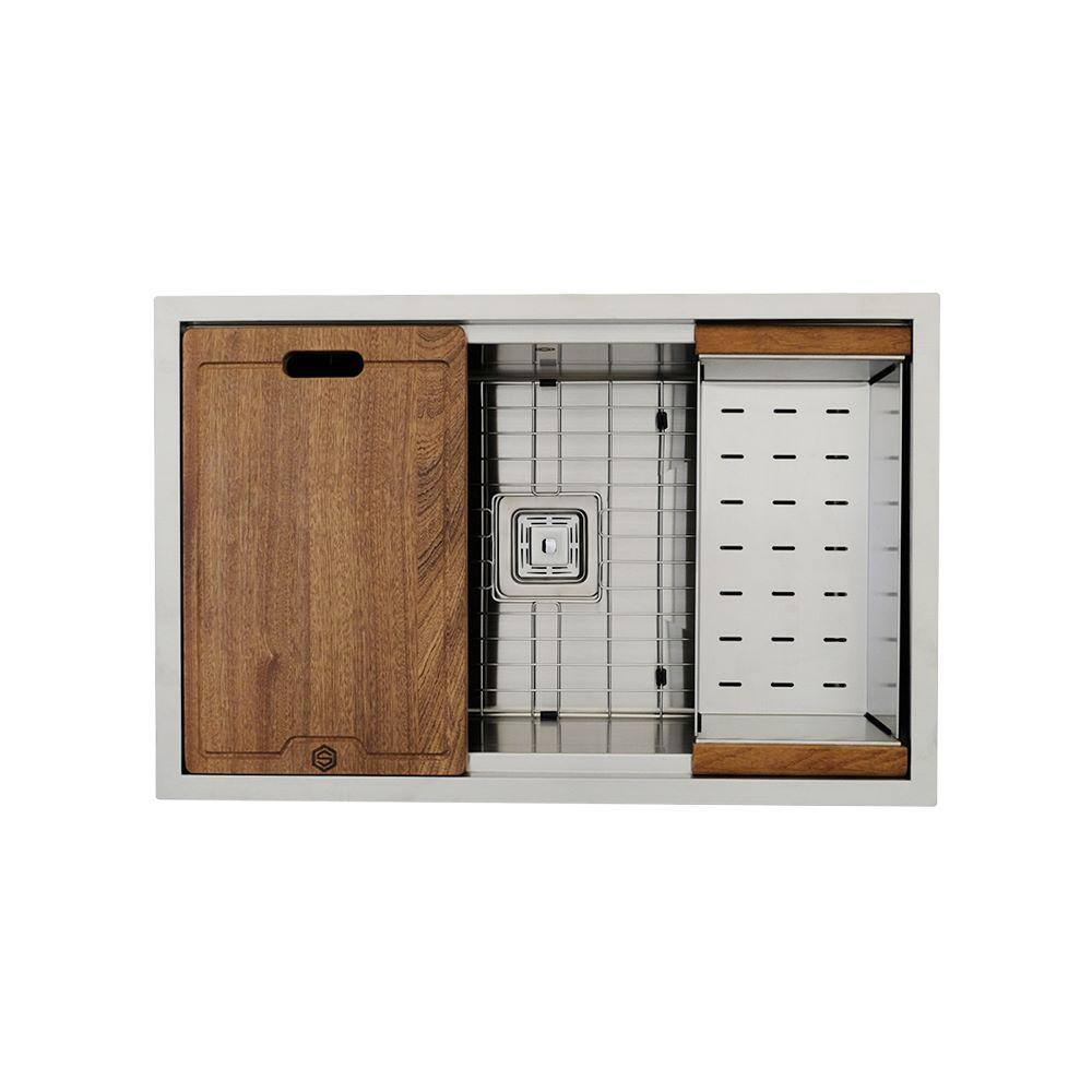 S STRICTLY KITCHEN + BATH Strictly Kitchen and Bath 16 Gauge Stainless ...