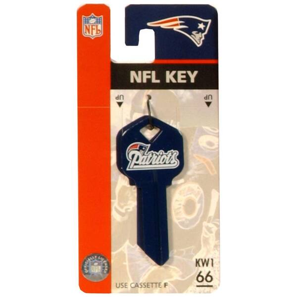 Hillman #66 NFL New England Patriots Key Blank 89763 - The Home Depot