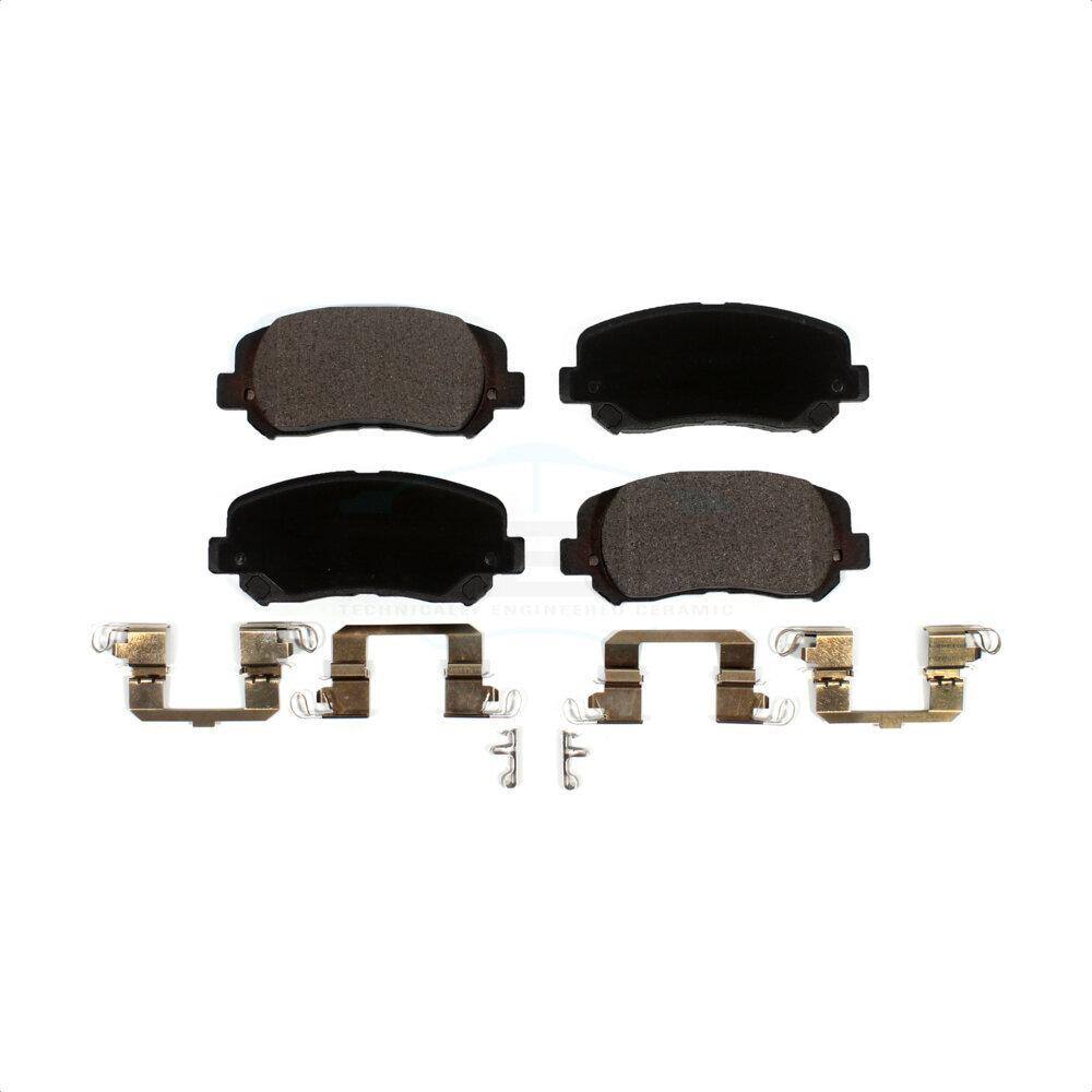 TEC Front Ceramic Disc Brake Pads For Jeep Cherokee Chrysler 200 TEC ...