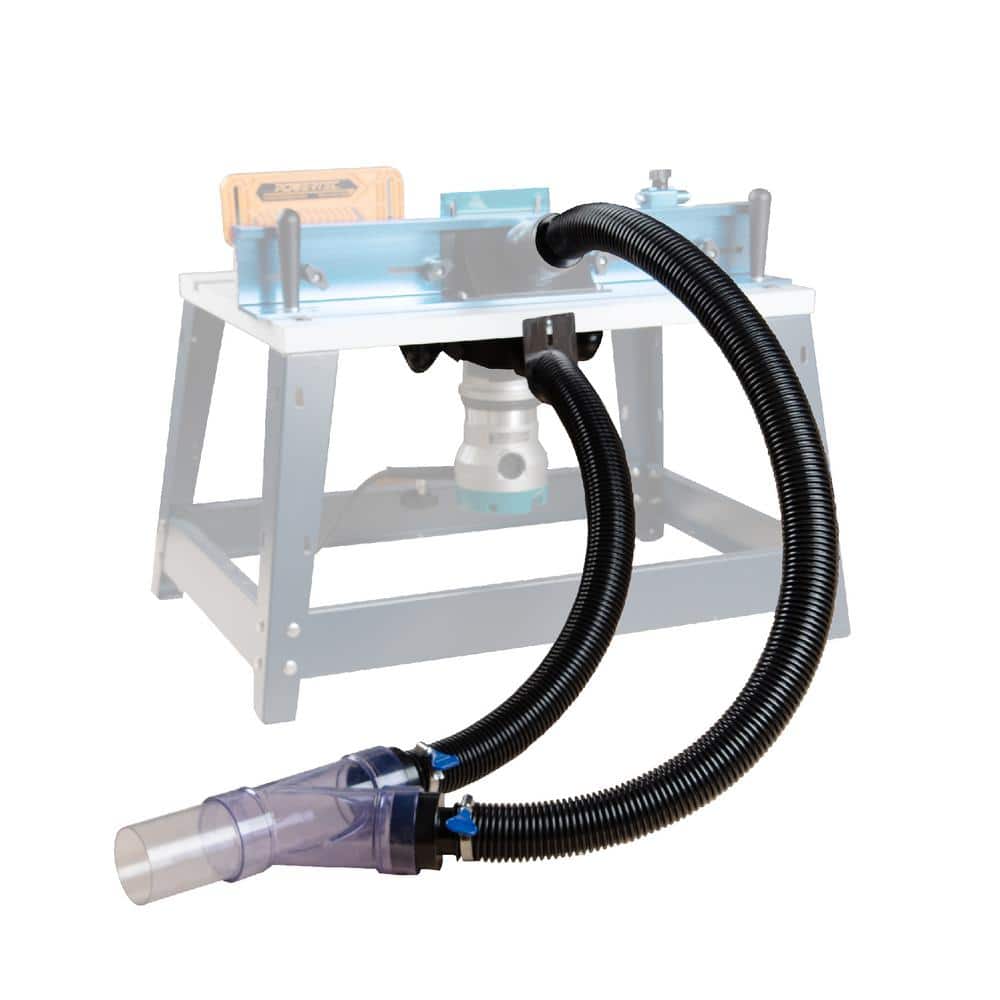 ‎POWERTEC Workshop Dust Collection System for Router Tables, Universal ...