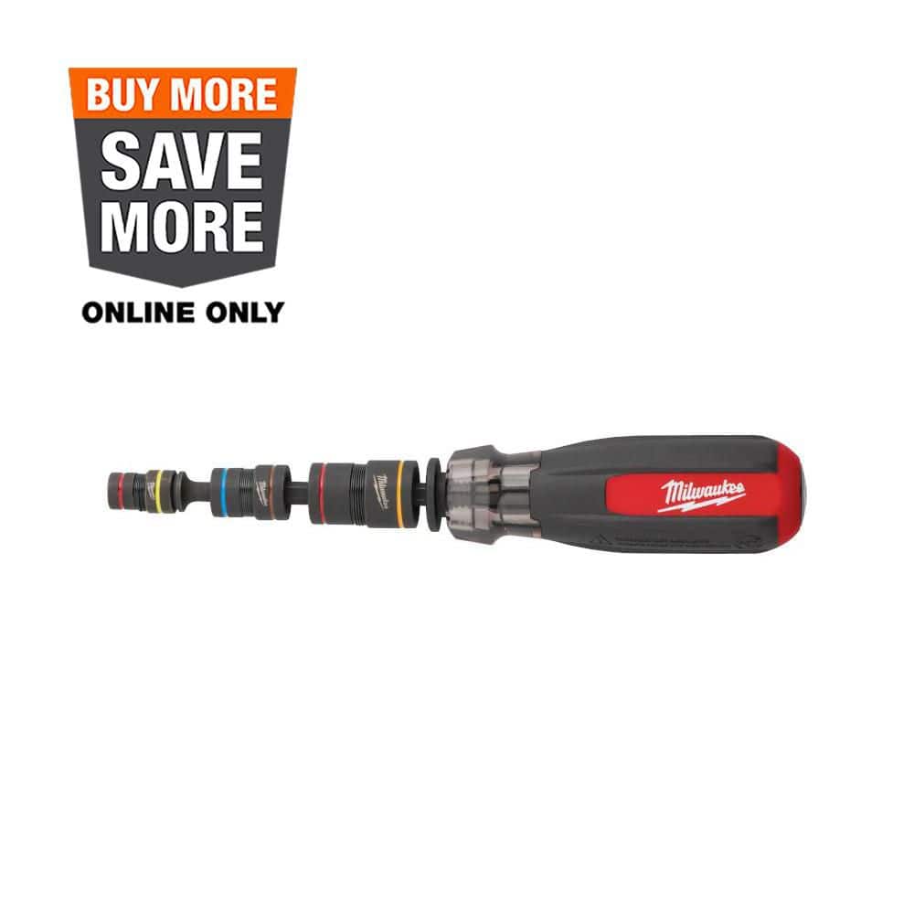 Milwaukee Multi-Nut Driver with SHOCKWAVE Impact Duty Magnetic Nut ...