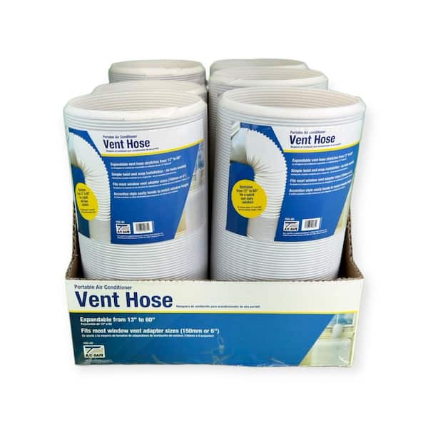 AC-Safe Expandable Vent Hose PAC-6H - The Home Depot