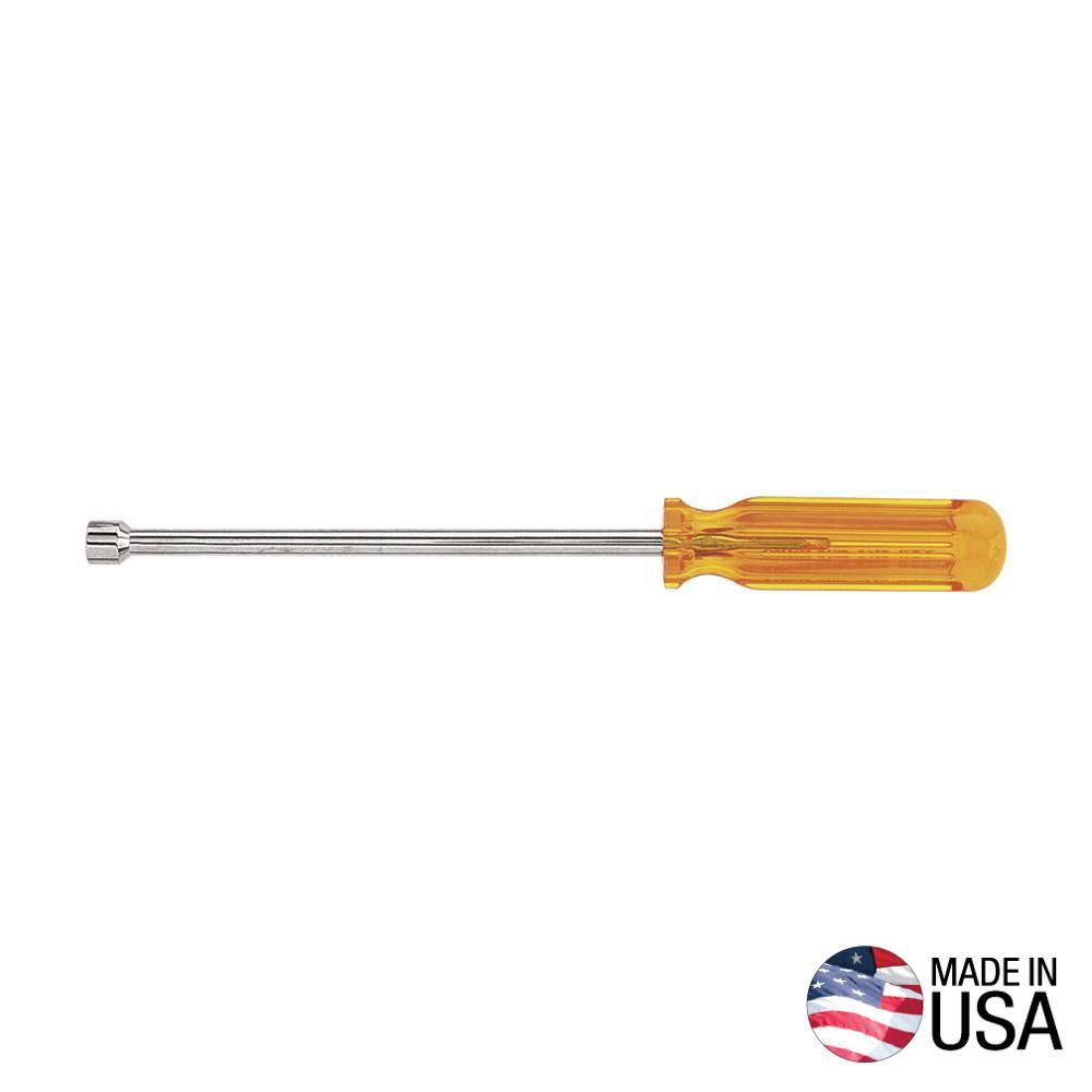 Klein Tools 5/16 in. Nut Driver with 6 in. Shaft S106 - The Home Depot
