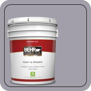 BEHR ULTRA 1 gal. #N550-4 Ashberry Extra Durable Flat Interior Paint ...