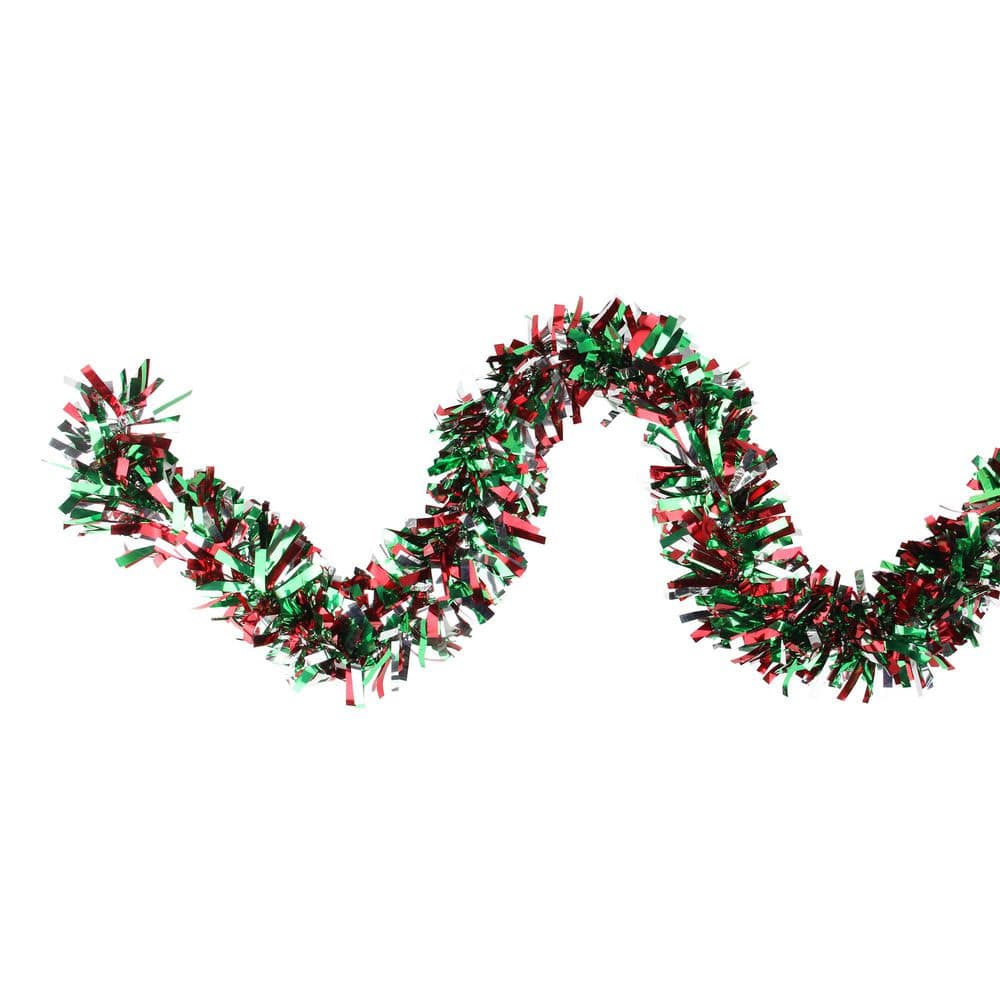 Northlight 12 ft. x 4 in. Snowblush Wide Cut Artificial Christmas ...