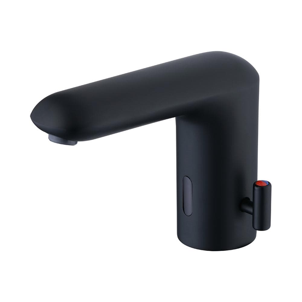 INSTER MINT Battery Powered Touchless Single Hole Bathroom Faucet in ...