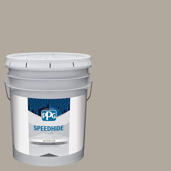 SPEEDHIDE 5 gal. PPG1000-3 Fieldstone Eggshell Interior Paint PPG1000 ...