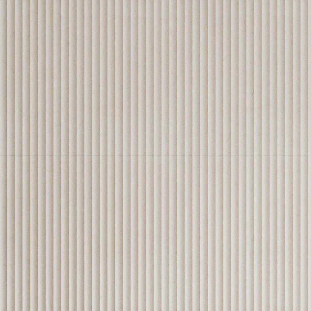 Giorbello Spanish Iconic Beige 24 in. x 48 in. 3D Fluted Matte ...