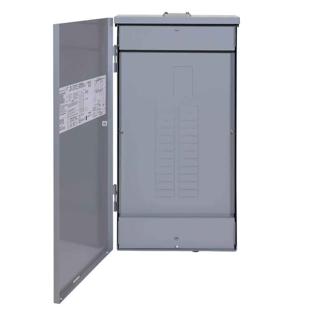 GE PowerMark Gold 150 Amp 24-Space 30-Circuit Outdoor Main Lug Circuit ...