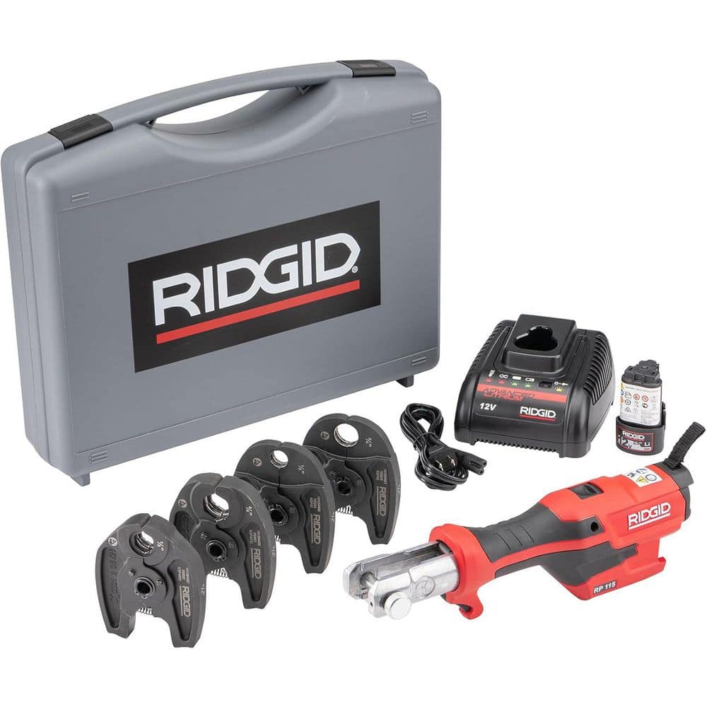 Reviews for RIDGID RP 115 Mini Press Tool Kit for 1/2 in.-3/4 in ...