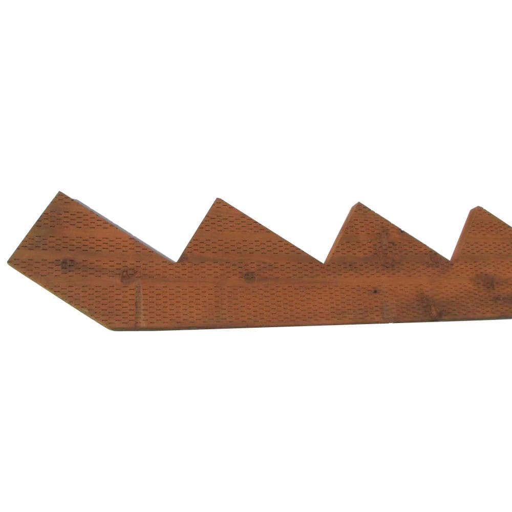 3-Step Pressure-Treated Deck Stair Riser 3STPRISER - The Home Depot