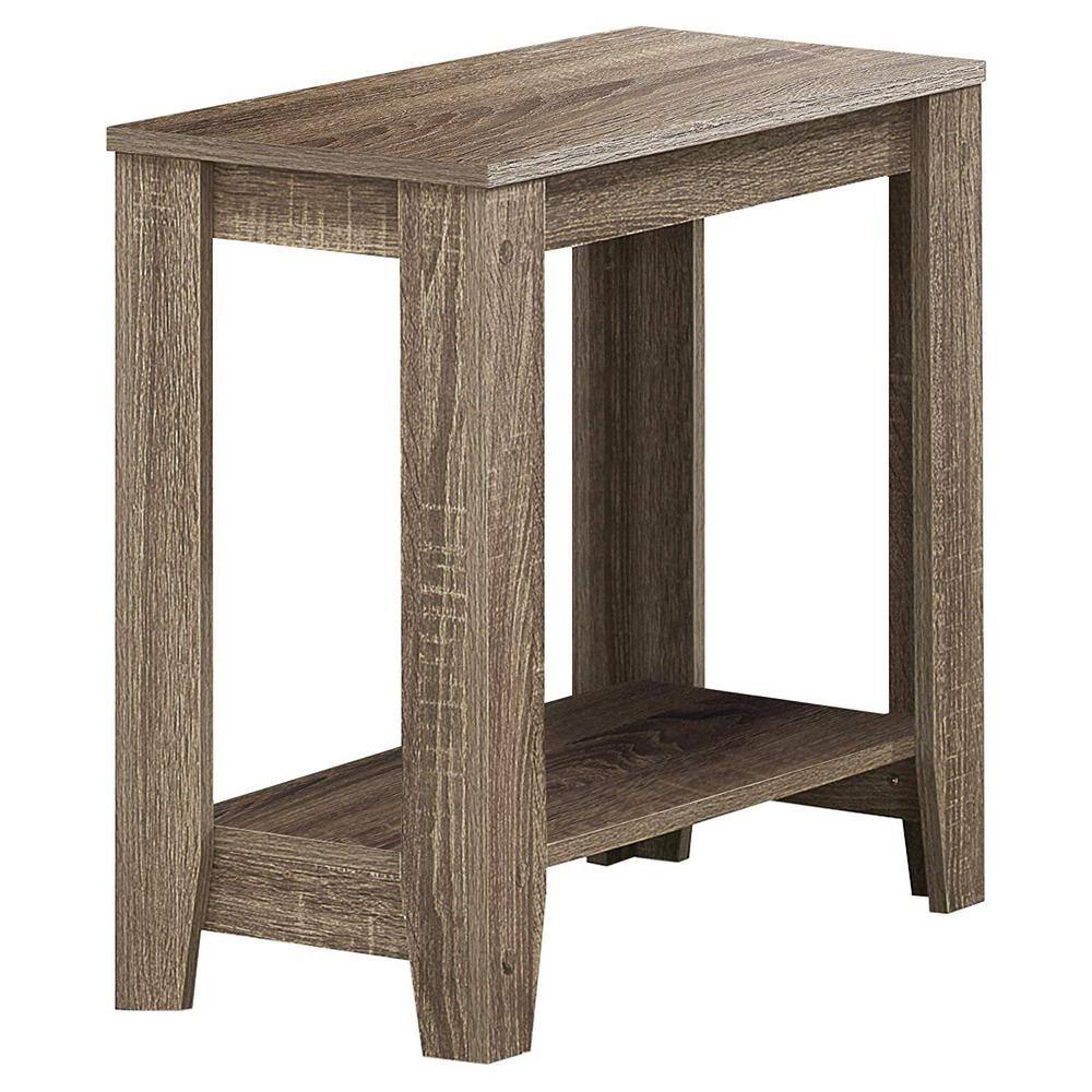 Monarch Specialties Dark Taupe End Table I 3115 - The Home Depot