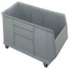 QUANTUM STORAGE SYSTEMS Quantum Rackbin Mobile 42 in. 63-Gal. Storage ...