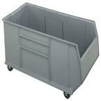 QUANTUM STORAGE SYSTEMS 30 in. Quantum Hulk 33 Gal. Storage Tote in Red ...
