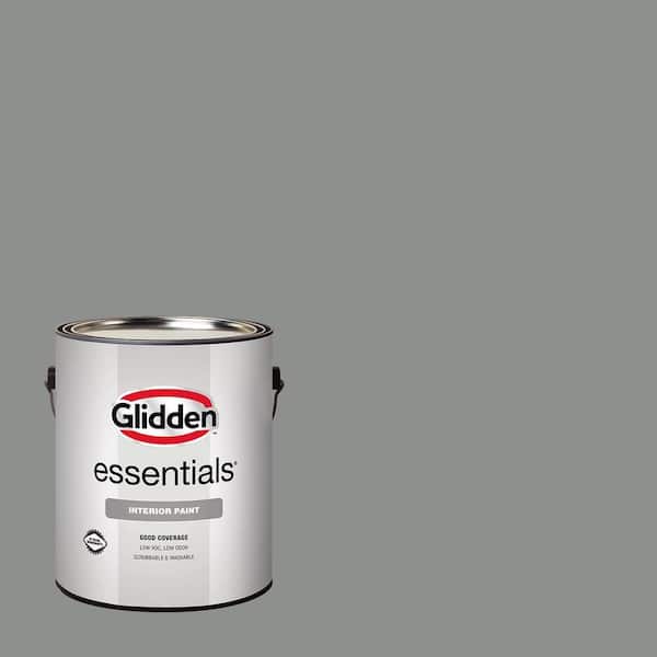 Glidden Essentials 1 gal. PPG1009-5 Phoenix Fossil Semi-Gloss Interior ...