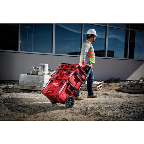 Milwaukee PACKOUT 22 in. Rolling Modular Tool Box 48 22 8426 The Home Depot