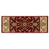 Natco Kurdamir Rockland Crimson 9 in. x 33 in. Stair Tread Cover ...