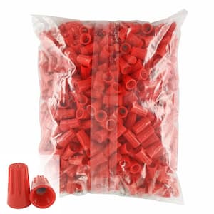 Lukyamzn 100PCS Electrical Grey Winged Wire End Connector Caps, Large ...