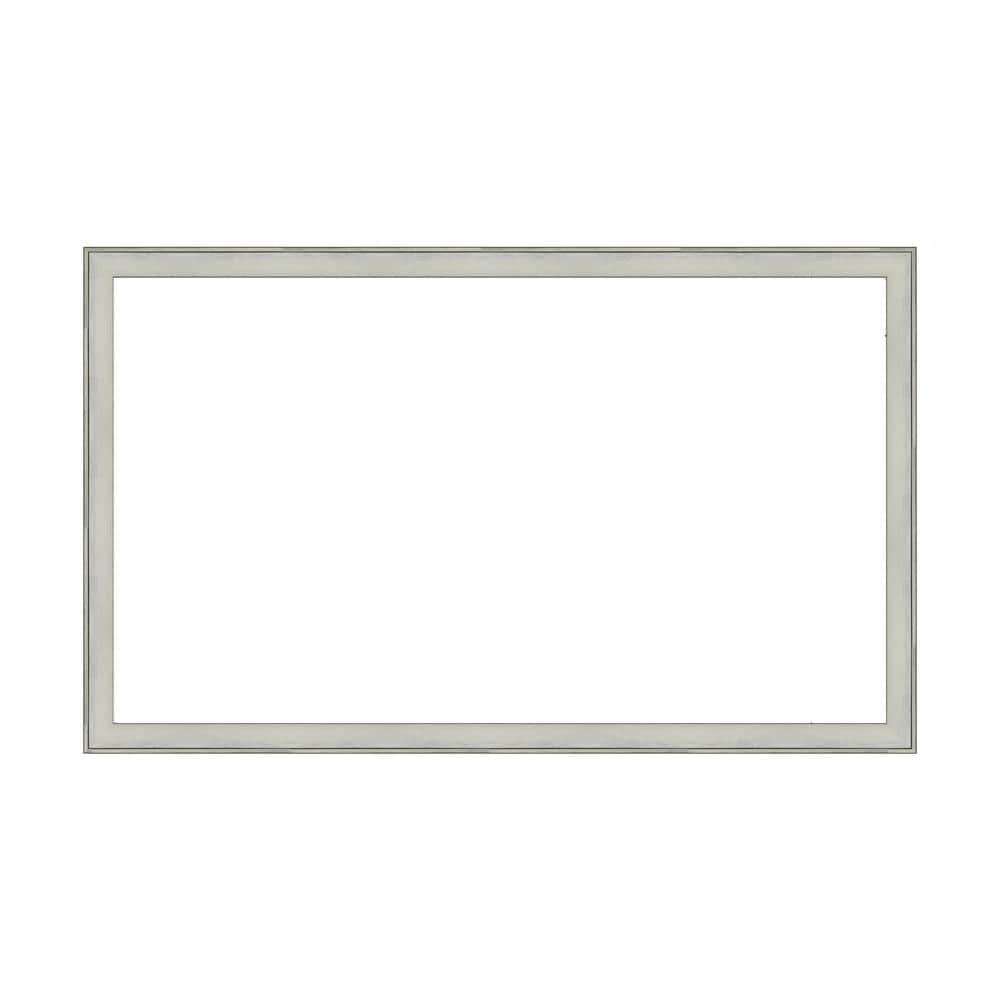 Amanti Art Mirror Makeover Flair Silver Patina 61.25 in. W x 37.25 in ...