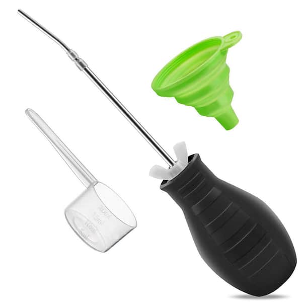 Augbeer 5 in. 22 in. Extendable Powder Duster Fogger for Garden and ...