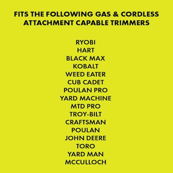 RYOBI Expand-It Universal Tiller String Trimmer Attachment RYTIL - The ...