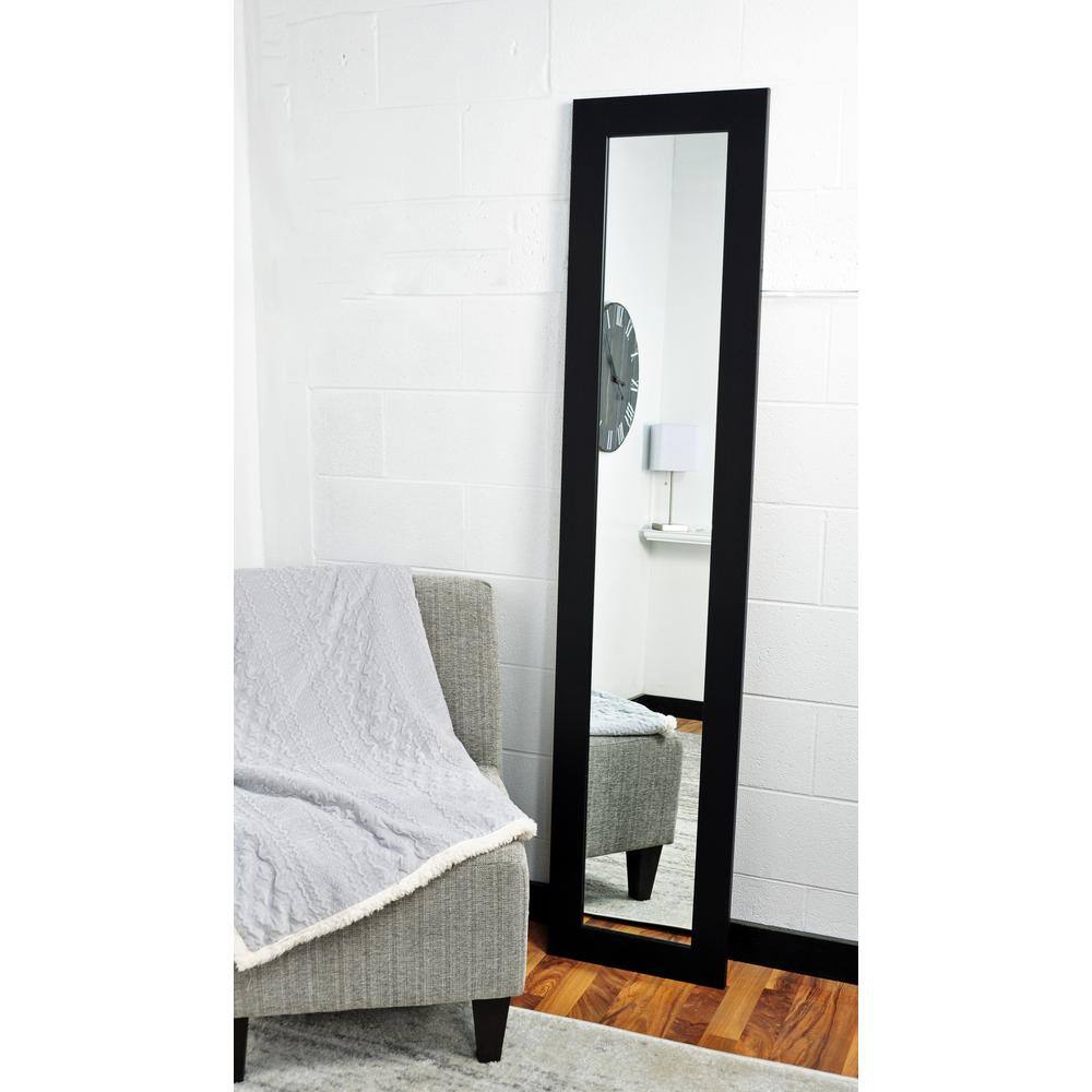 BrandtWorks Oversized Black Modern Mirror (71 in. H X 16 in. W) BM2SKINNY