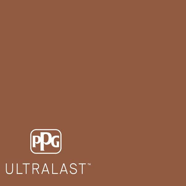PPG UltraLast 1 gal. #PPG1068-7 Spiced Cider Matte Interior Paint and ...