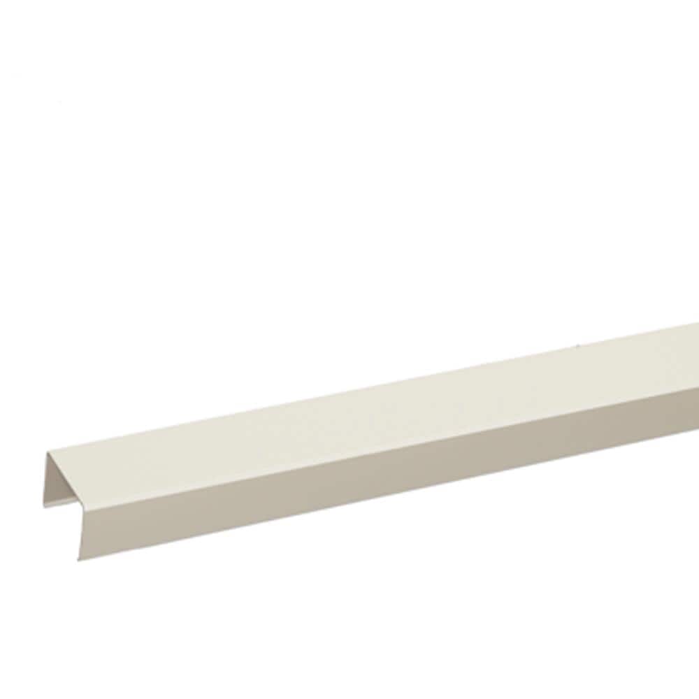 FORTRESS Al13 Home Rail 1.81 in. H x 2.6 in. W Matte White Aluminum ...