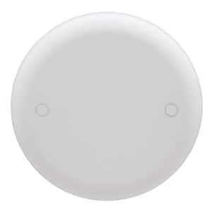 Reviews for Carlon 4 in. White Non-Metallic Round Blank Electrical ...