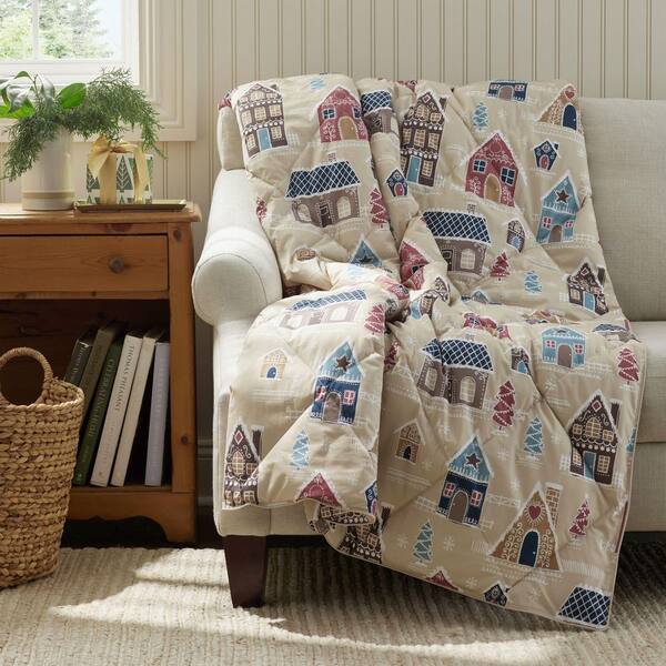 The Company Store Company Essentials Loftaire Holiday Toast Throw ...