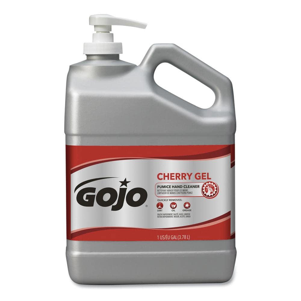 GoJo 1 Gal. Cherry Scent Gel Pumice Hand Soap GOJ235802EA - The Home Depot