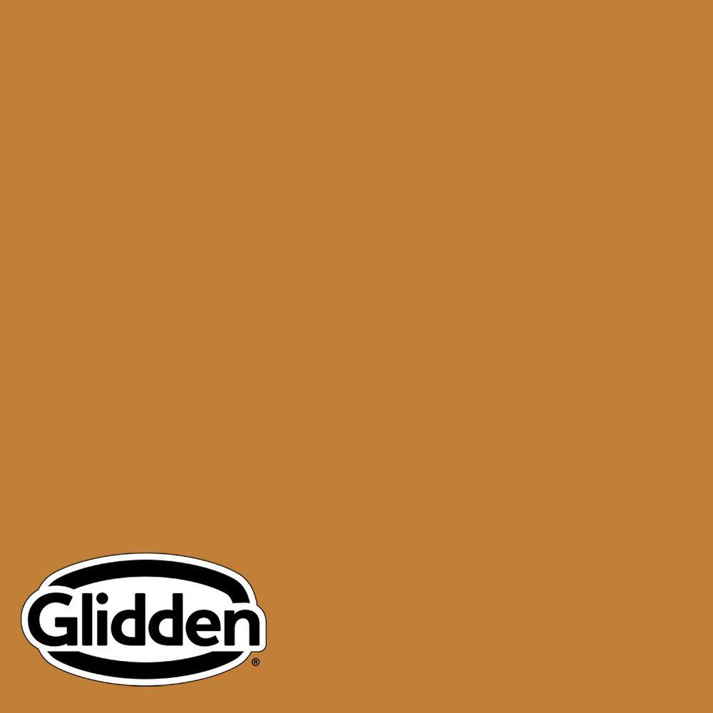 Glidden Premium 1 gal. PPG1202-7 Ginger Beer Semi-Gloss Interior Latex ...