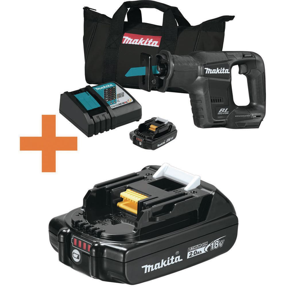 Makita 18V LXT Sub-Compact Lithium-Ion Brushless Cordless Recipro Saw ...