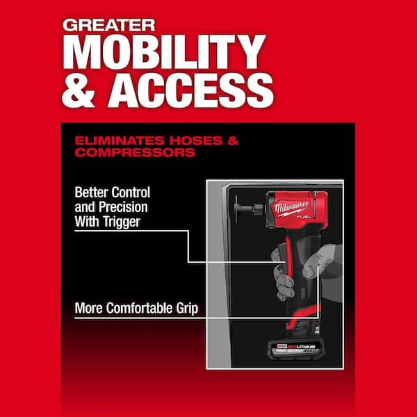 Milwaukee M12 FUEL 12V Lithium-Ion Brushless Cordless 1/4 in. Right ...