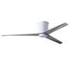Atlas Eliza 56 in. Indoor/Outdoor Gloss White Ceiling Fan with Remote ...