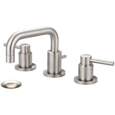 Pioneer Faucets Motegi 8 in. Widespread 2-Handle Bent Nose Spout ...