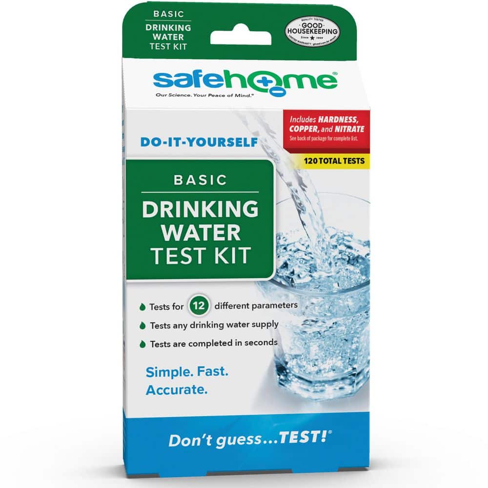 Safe Home Do-it-Yourself Basic 120 Water Test Kit SH-GH-BASDIY120 - The ...