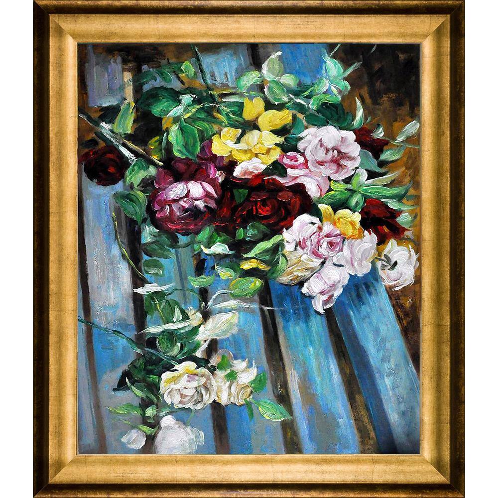 LA PASTICHE Still Life with Rose by Giovanni Boldini Athenian Gold ...