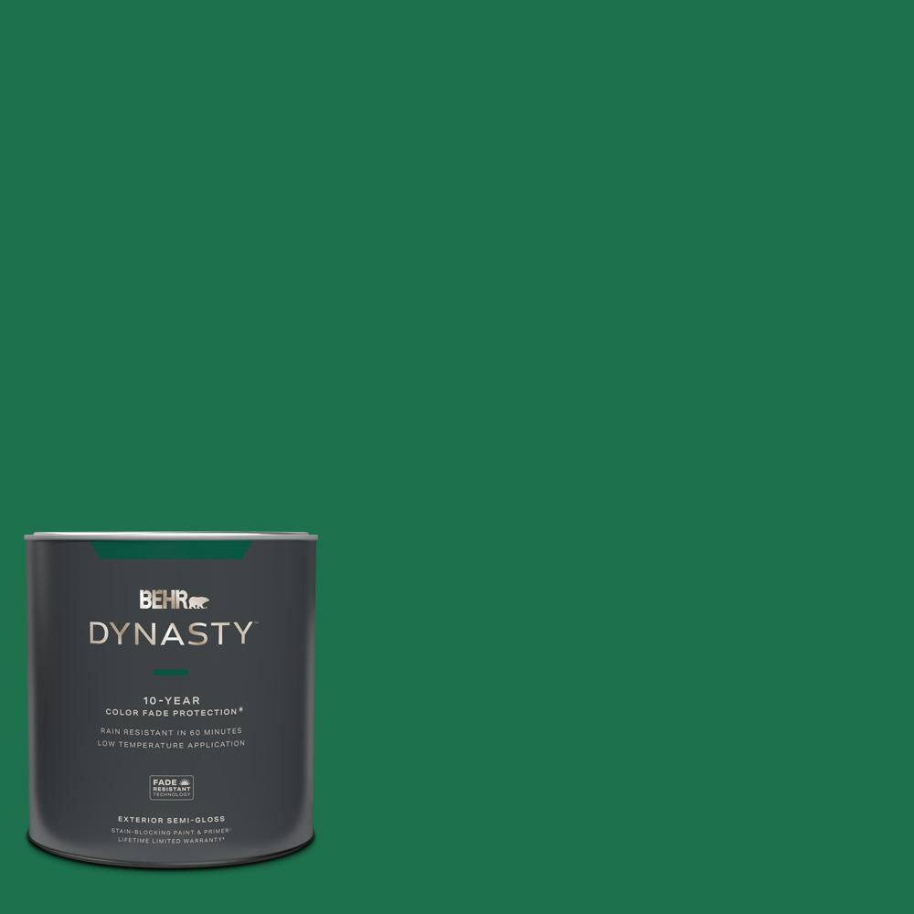 BEHR DYNASTY 1 qt. #470B-7 Climbing Ivy Semi-Gloss Exterior Stain ...