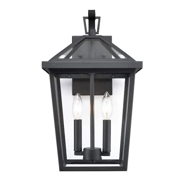 Millennium Lighting Mensun 2-Light 10 in. Wide Textured Black ...