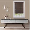 ACHIM GII Madera Falsa Mahogany Cordless Room Darkening Faux Wood Blind ...