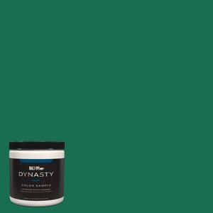 BEHR MARQUEE 1 qt. #S-H-470 Precious Emerald Semi-Gloss Enamel Interior ...