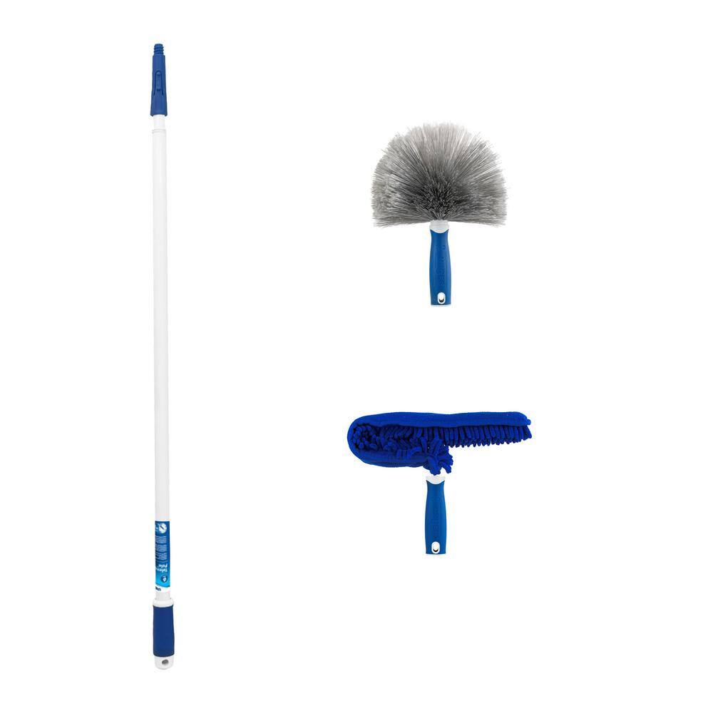 Unger Ultimate Dusting Kit- Poly-Fiber Cob Web and Corner Duster ...