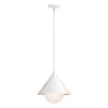 ALORA MOOD Remy 14 in. 1 Light 60-Watt White/Opal Glass Pendant Light ...