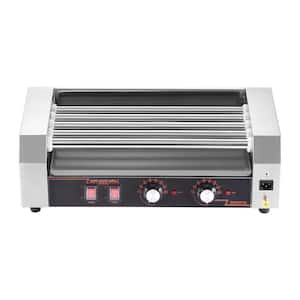 VEVOR Hot Dog Roller 12 Hot Dog 5 Rollers 750-Watt Stainless Steel Cook ...
