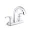 KOHLER Rubicon 8 in. Widespread Double Handle High Arc Bathroom Faucet in Polished Chrome R29406 ...