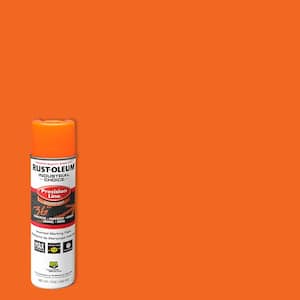 Rust-Oleum Industrial Choice 17 oz. M1600 Flat Alert Orange Inverted ...