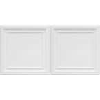 FROM PLAIN TO BEAUTIFUL IN HOURS Galleria White Matte 2 ft. x 4 ft. PVC ...