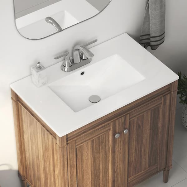 Eridanus Tucson 30 in. W x 18 in. D x 7 in. H Vitreous China Single ...