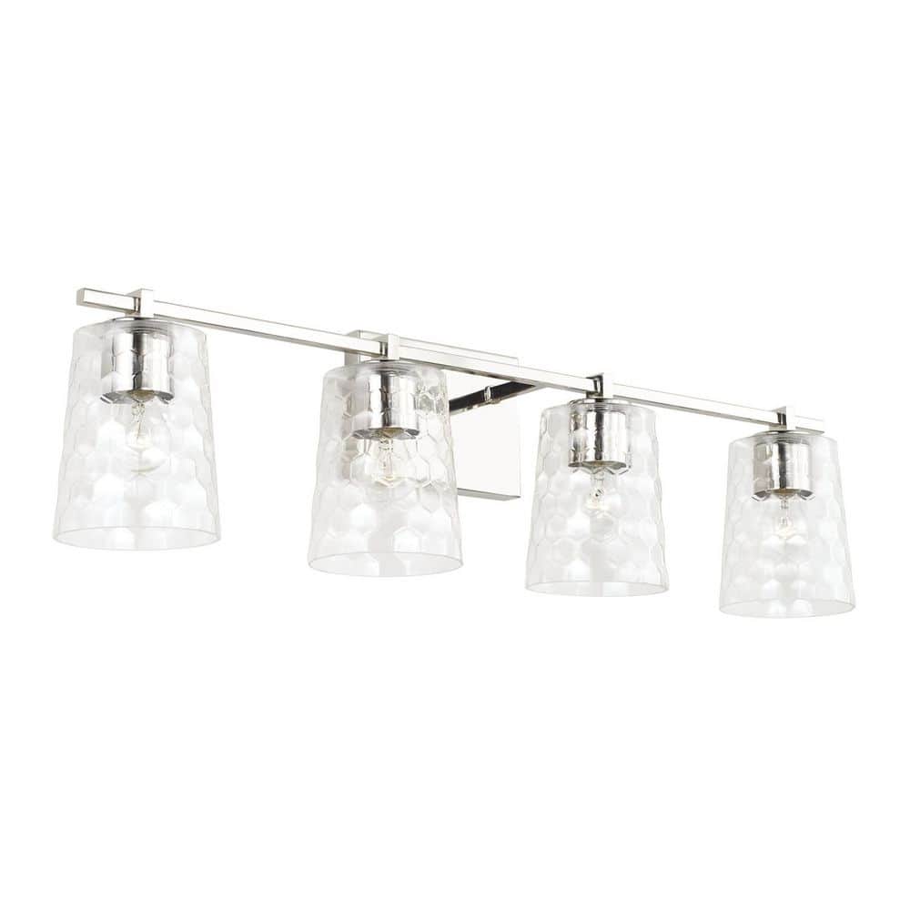Capital Lighting Fixture Company Burke 33 in. W x 8.5 in. H x 6 in. E 4 ...